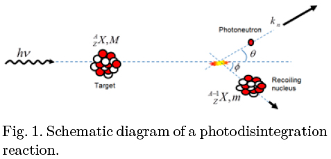 Kinetic Energy of Emerging Neutrons Produced by Photodisintegration in ...