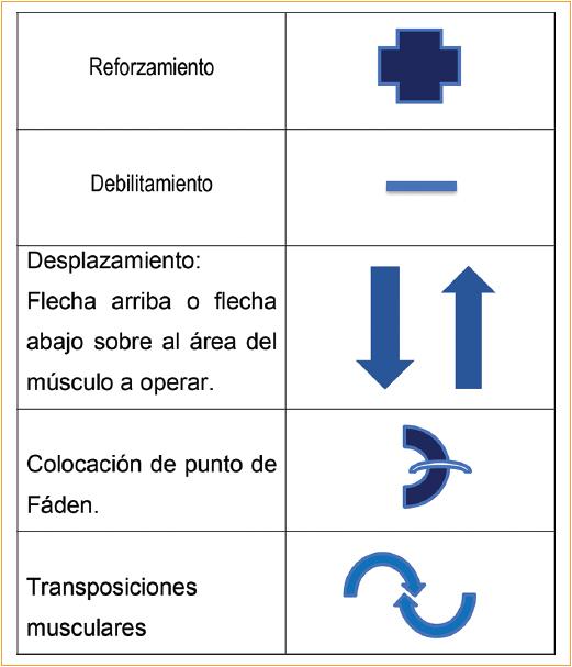 Técnica de marcaje en cirugía de corrección de estrabismo
