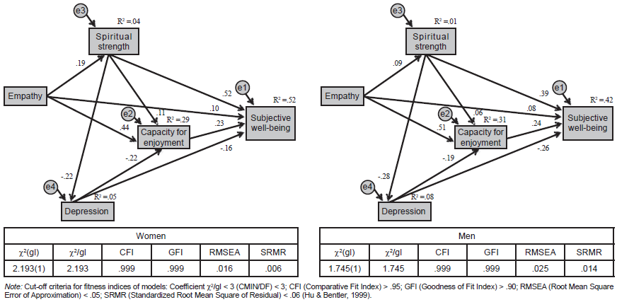Subjective well-being in men and women during the COVID-19 lockdown: A ...