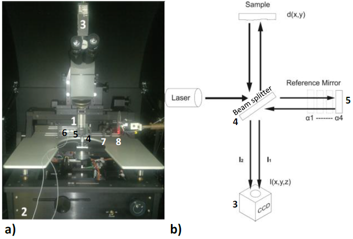 Structural characterization of protein microsensors arrays by means of ...