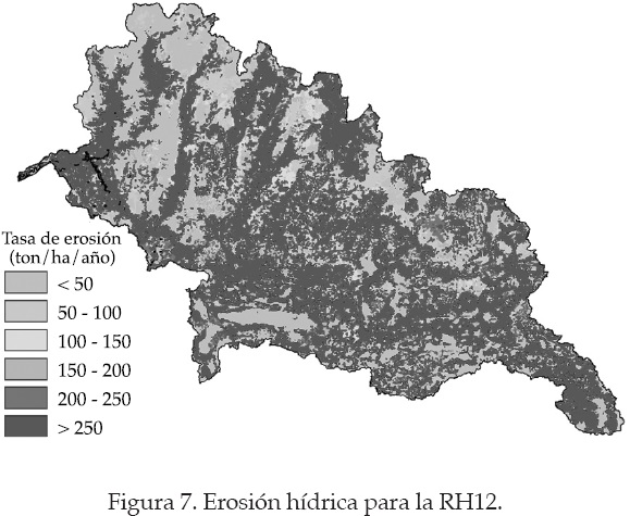 Mapa nacional de erosión potencial