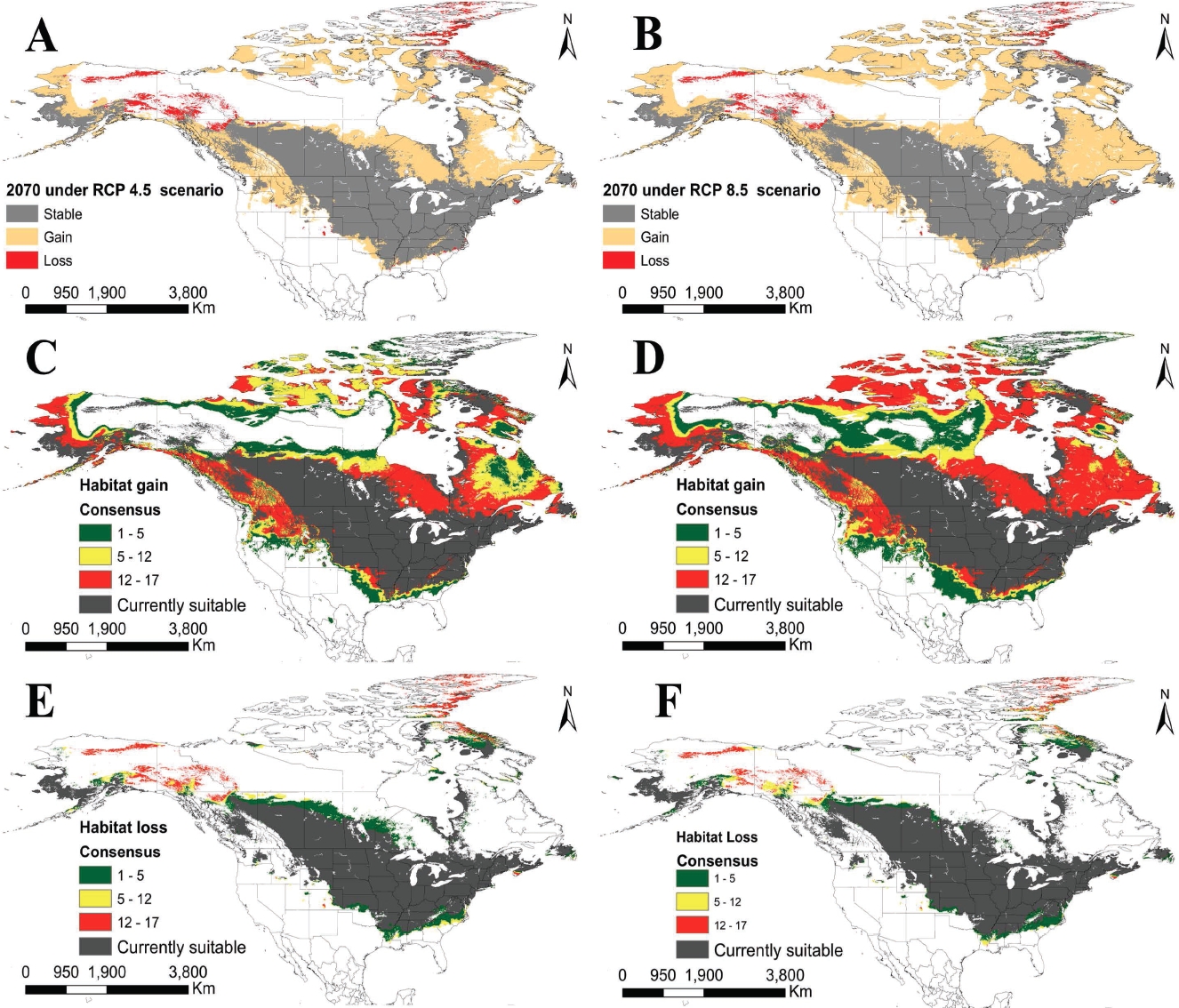 The ecological niche of Echinococcus multilocularis in North America ...