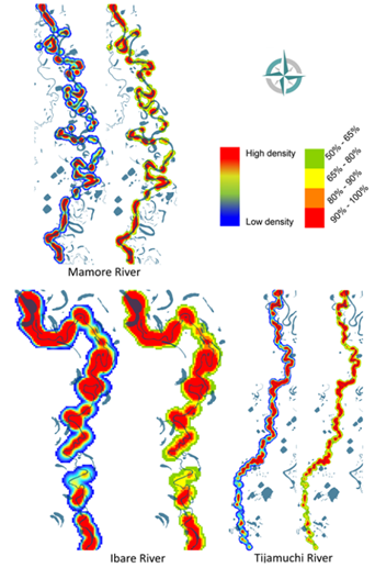 Bolivian river dolphin site preference in the middle-section of Mamoré ...