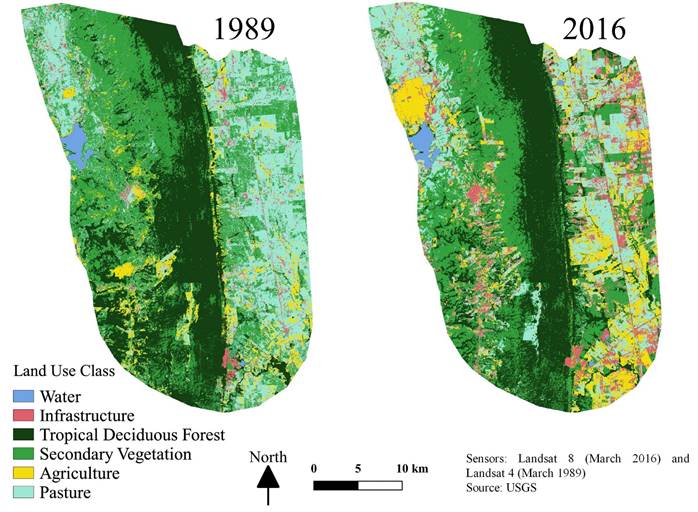 Land use change and its implications for biodiversity and jaguar ...
