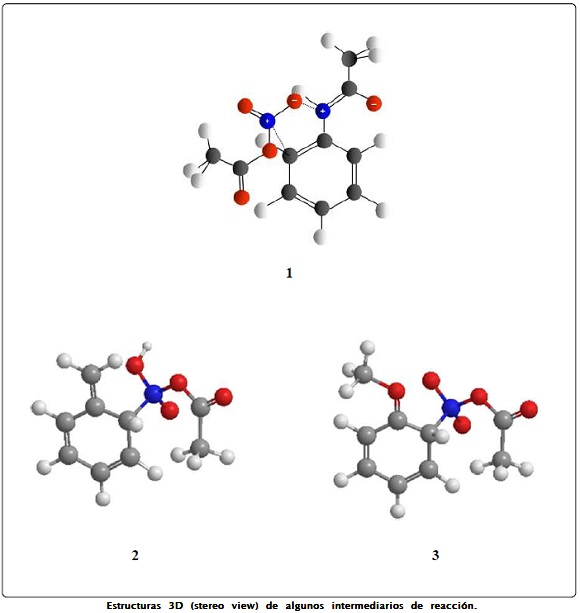 Teoría de la regioquímica en la nitración con nitrato de acetilo y con ...